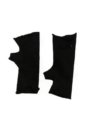 MA+ Lined Fingerless Gloves - Black