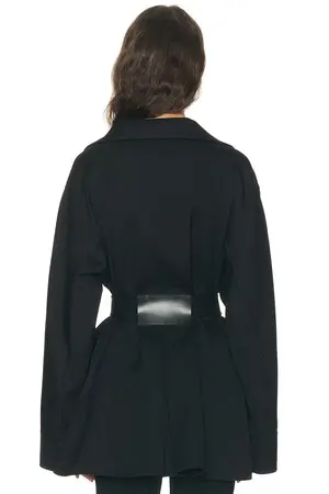 Alaïa Alaa Wrap Jacket - Noir
