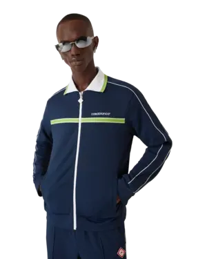 Casablanca Piqué Track Jacket - Green