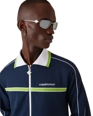 Casablanca Piqué Track Jacket - Green