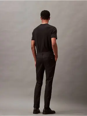 Calvin Klein Tech Slim Stretch Woven Chino - Black Beauty