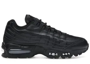 Nike Air Max 95 Qs Big Bubble Leather Sneakers - Black