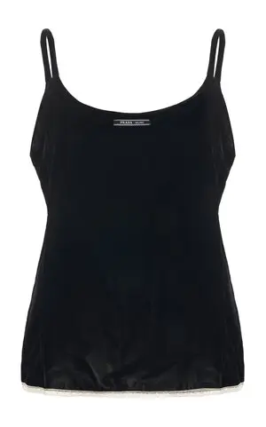 Prada Velvet Cami Top
