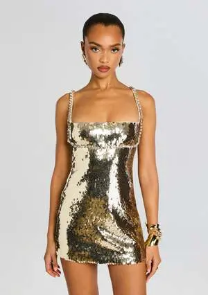 Retrofete Aderyn Sequin Mini Dress