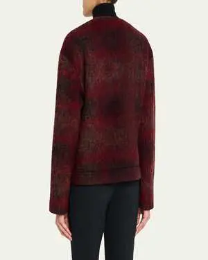 TONYWACK Mohair V-neck Blend