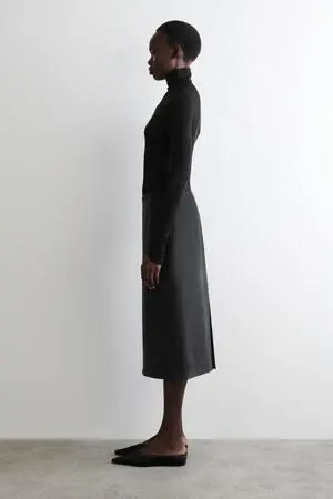 Cos Wool Zibeline Pencil Skirt