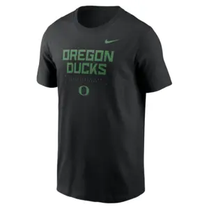 Nike Oregon Courtside Basketball Dri-fit College T-shirt - Black
