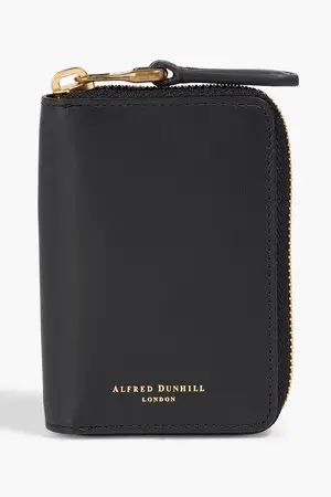 Dunhill Duke Leather Coin Purse - Black