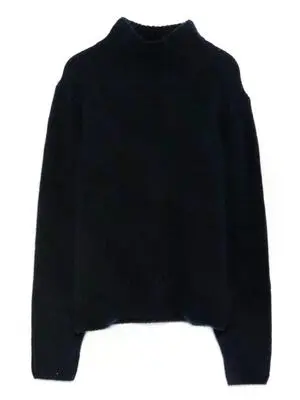 Hemisphere Funnel-neck Sweater