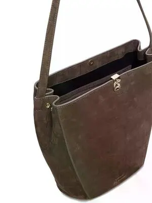 Loulou De Saison Audrey Embossed Shoulder Bag
