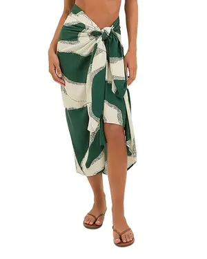 VIX PAULA HERMANNY Enigma Sarong Swim Cover-up - Multi