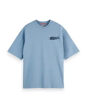 Scotch & Soda Loose-fit Artwork Tee