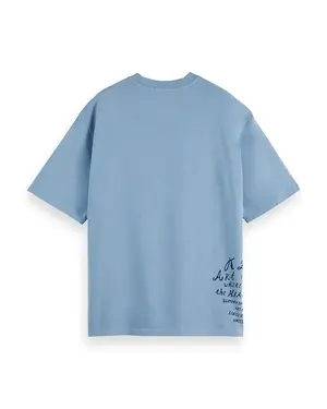 Scotch & Soda Loose-fit Artwork Tee