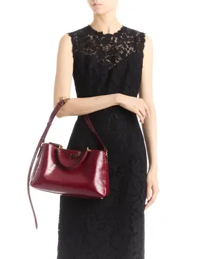 Dolce & Gabbana Leather Top Handle Bag