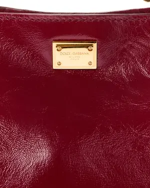 Dolce & Gabbana Leather Top Handle Bag