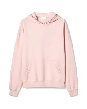 Lilysilk Seamflow Douceur Hoodie - Blush-pink