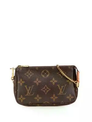 LOUIS VUITTON 2013 Monogram Mini Pochette Accessoires Handbag