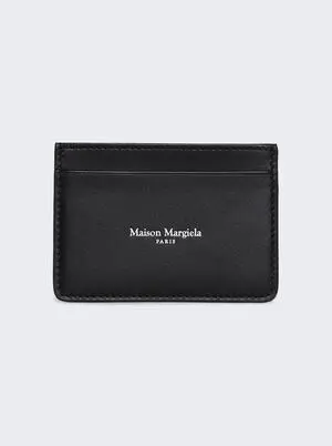 MAISON MARGIELA Card Holder Slim 3 Cc Silver - Black