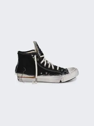 MAISON MARGIELA Men's Distressed High-Top Sneakers