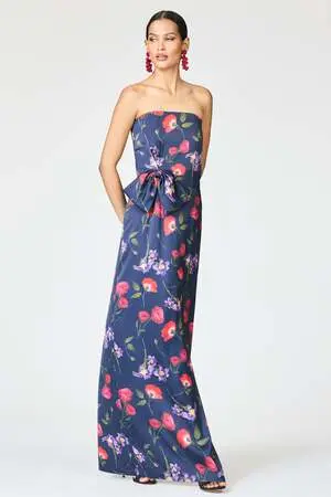 Sachin & Babi Monroe Floral Print Gown