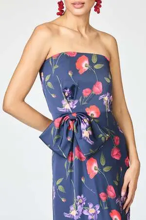 Sachin & Babi Monroe Floral Print Gown