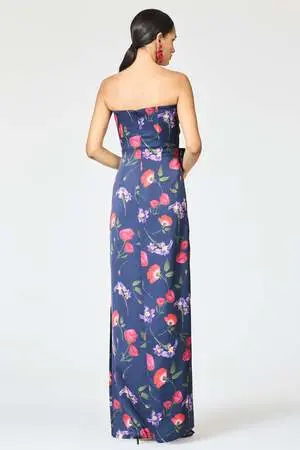 Sachin & Babi Monroe Floral Print Gown