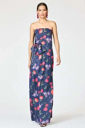 Sachin & Babi Monroe Floral Print Gown
