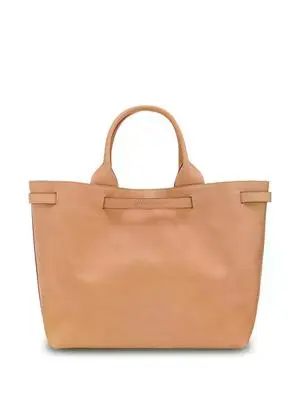 Longchamp Le Roseau L Leather Tote Bag