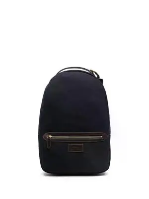 Polo Ralph Lauren Logo-patch Backpack - Blue