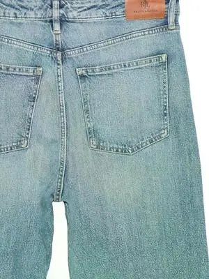 Ralph Lauren Logo-patch Faded Jeans