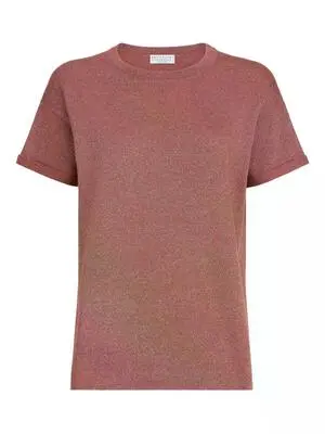 Brunello Cucinelli Crew-neck T-shirt - Red