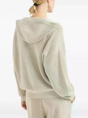 Brunello Cucinelli Hooded Zip-up Cardigan