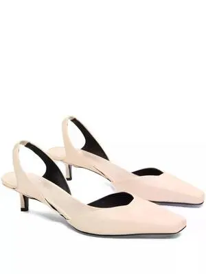 Loulou De Saison Square-toe Slingback Pumps
