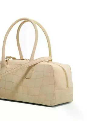 Loulou De Saison Rectangular Shoulder Bag - Neutrals