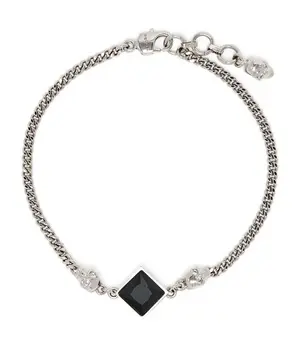 Alexander Mcqueen Crystal Bracelets For Men