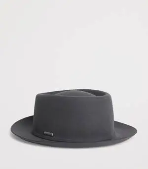 Stetson Wool Felt Pork Pie Hat