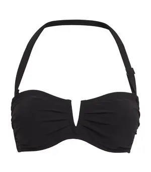 Shan Classic Bandeau Bikini Top - Black