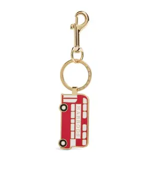 Harrods London Bus Keyring - Red