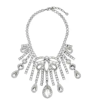 Alexander McQueen Embellished Chandelier Necklace