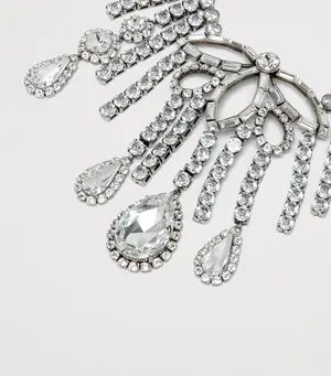 Alexander McQueen Embellished Chandelier Necklace