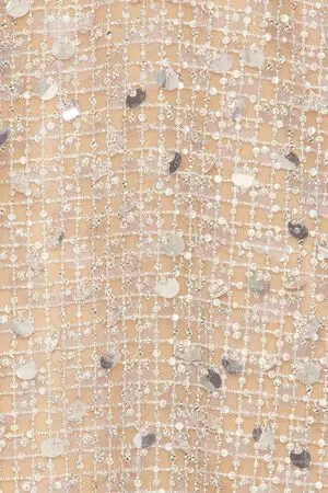 Carolina Herrera Halter Neck Column Gown - Nude