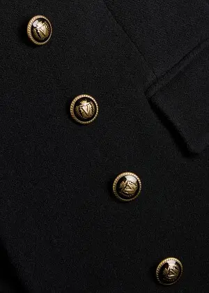 Veronica Beard Claude Dickey Double-breasted Stretch-wool Blazer - Black