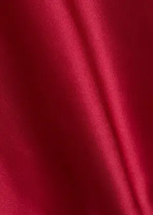 Olivia Von Halle Bliss Silk Pyjama Set - Red