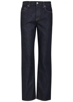Women's Dark Wash Straight Leg Jeans