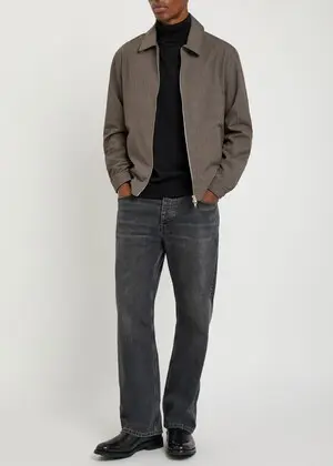 WAX LONDON Eldon Houndstooth Jacket - Brown