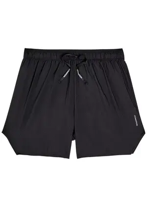 CONDITION Aero Perforated Stretch-jersey Shorts - Black