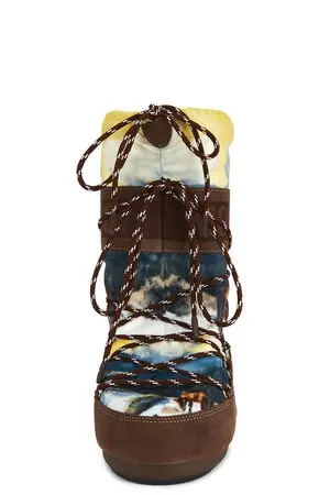 Moon Boot X Guest In Residence Icon High Postcard Boots - Cocoa