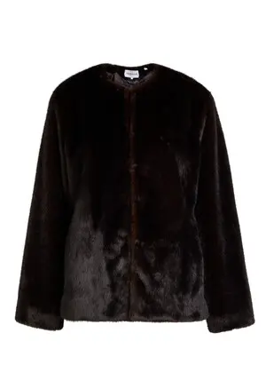 Veronica Beard Griselda Faux Fur Jacket