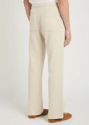 COLE BUXTON Logo-embroidered Straight-leg Sweatpants