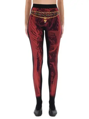 MARINE SERRE Wet Nuisette" Leggings